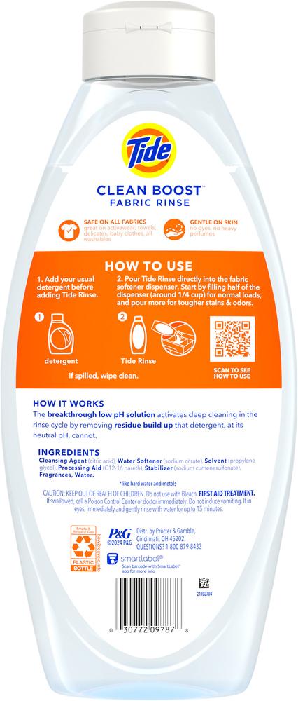 tide detergent barcode