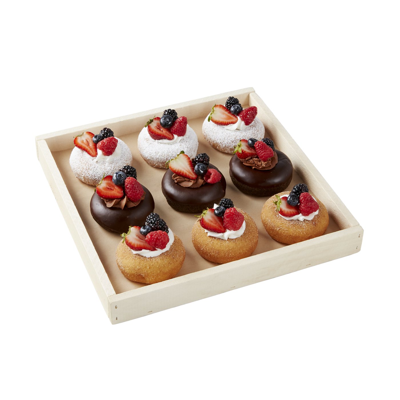 Small Farmers Market Donut Tray-Main