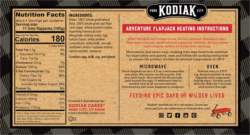 how to cook frozen kodiak pancakes