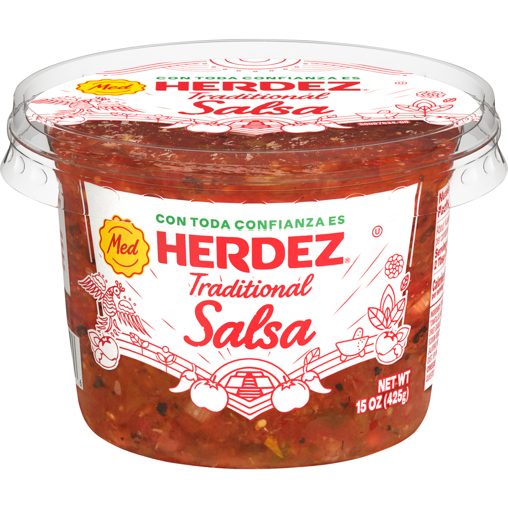 Herdez Salsa, Traditional, Med-Hero