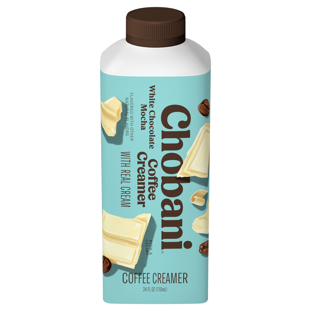 Chobani Coffee Creamer, with Real Cream, White Chocolate Mocha-Main