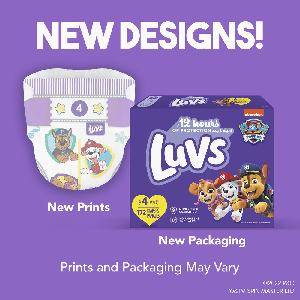 Luvs diapers size 5 store
