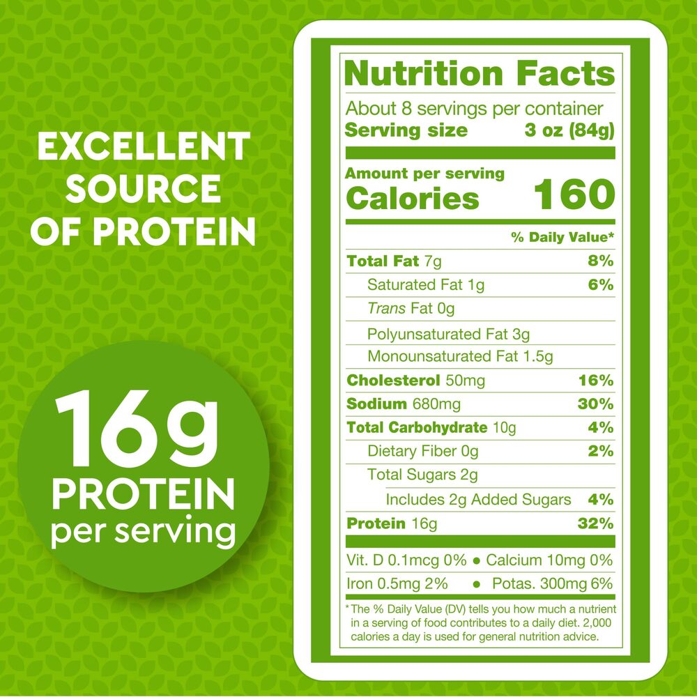 Just Bare® Lightly Breaded Spicy Chicken Breast Bites-Nutrition-Facts