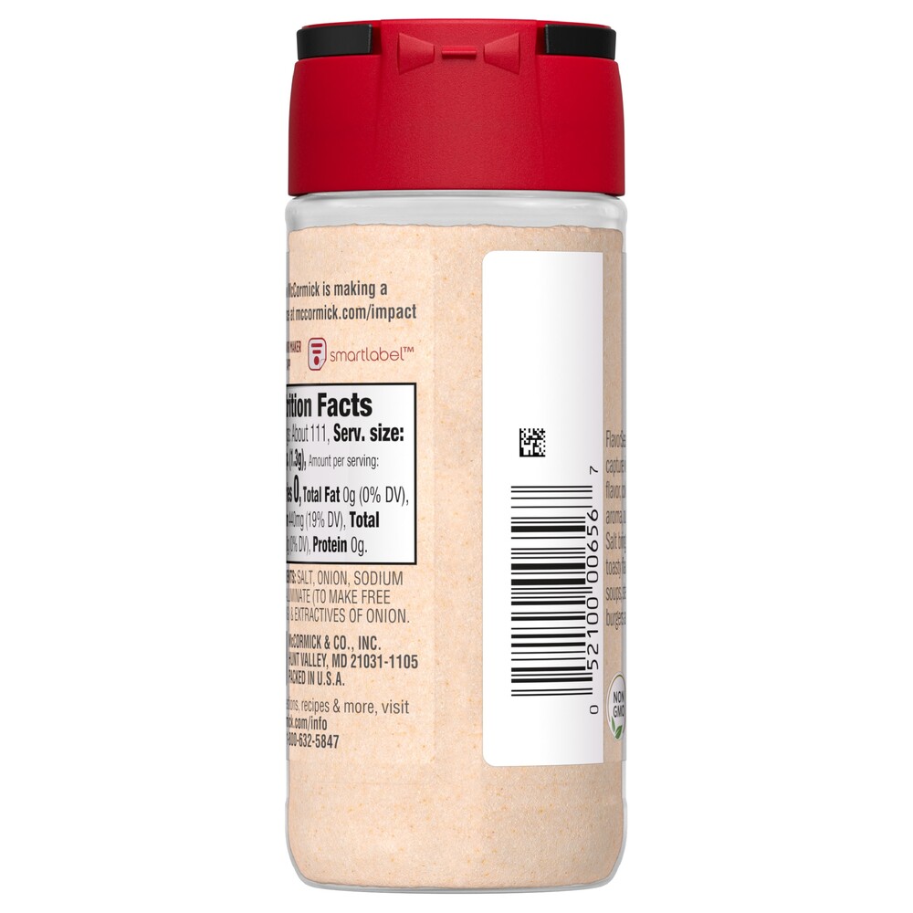 McCormick Onion Salt-Planogram-Back