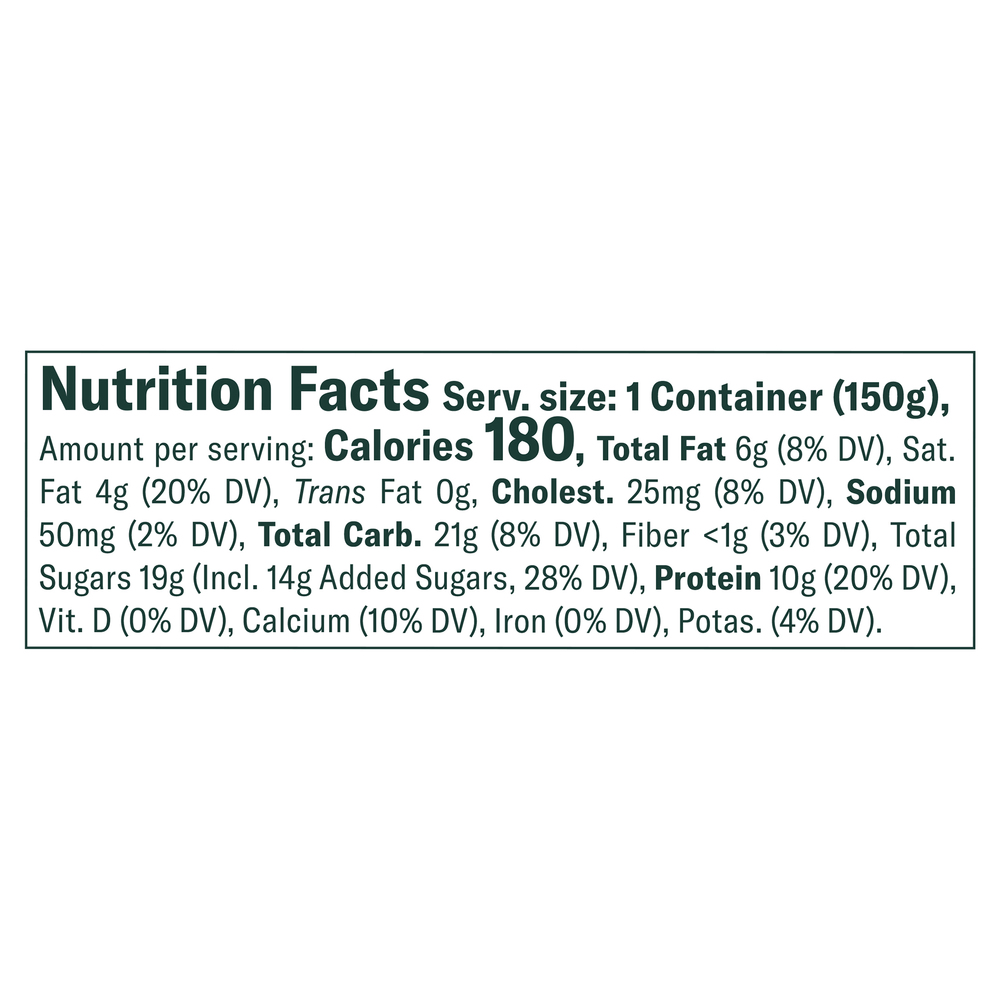Chobani Creations Yogurt, Greek, Cherry Cheesecake-Nutrition-Facts