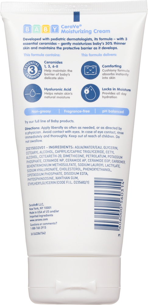 CeraVe Moisturizing Cream Baby