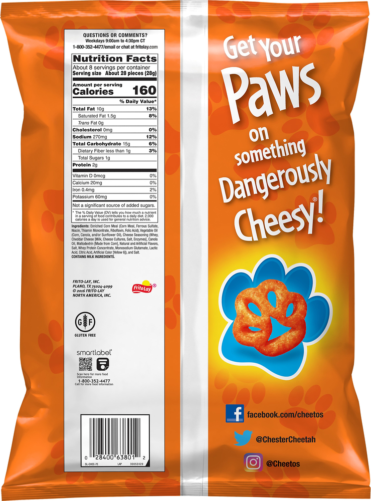 cheetos paws