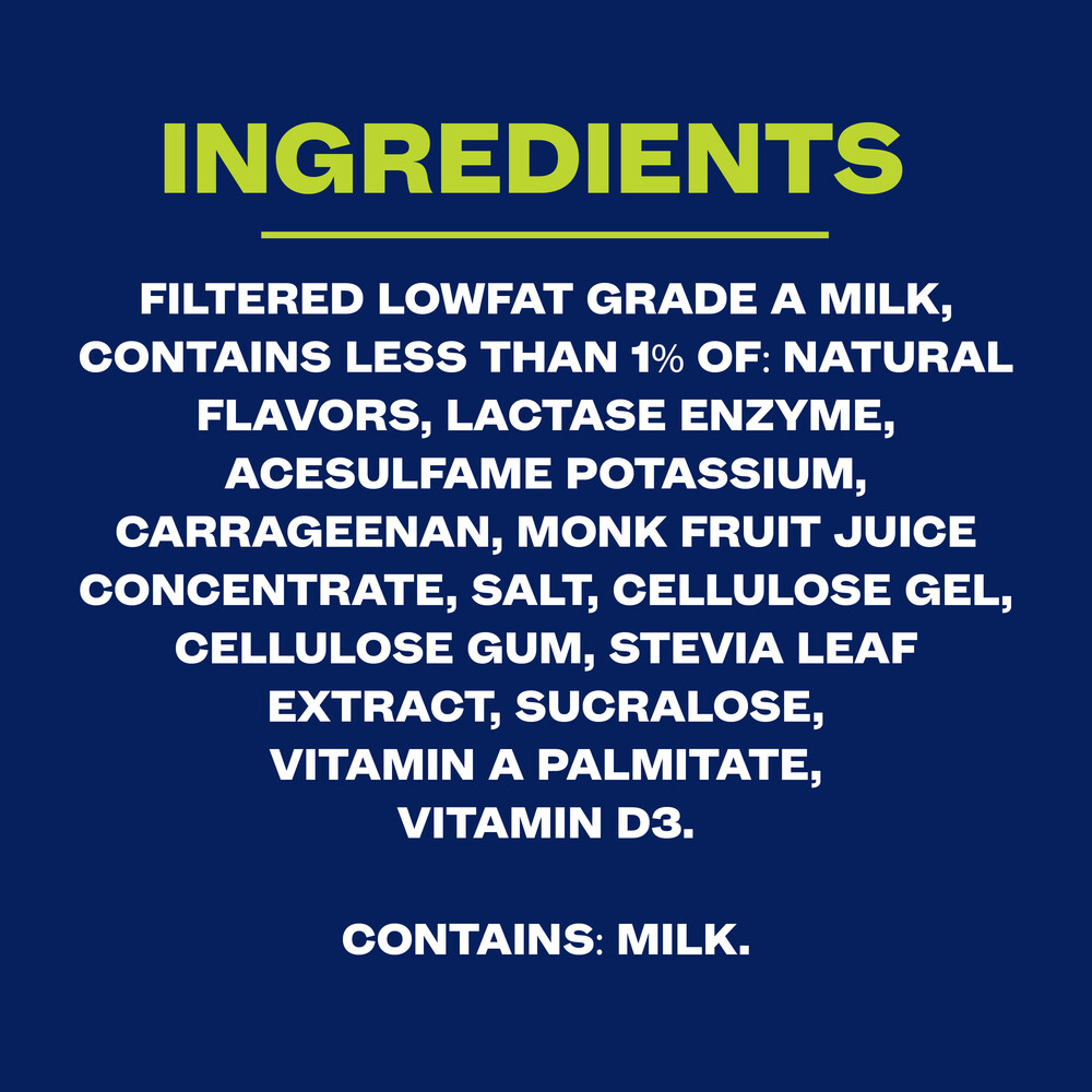 Core Power Milk Shake, High Protein, Vanilla Flavored-Ingredients