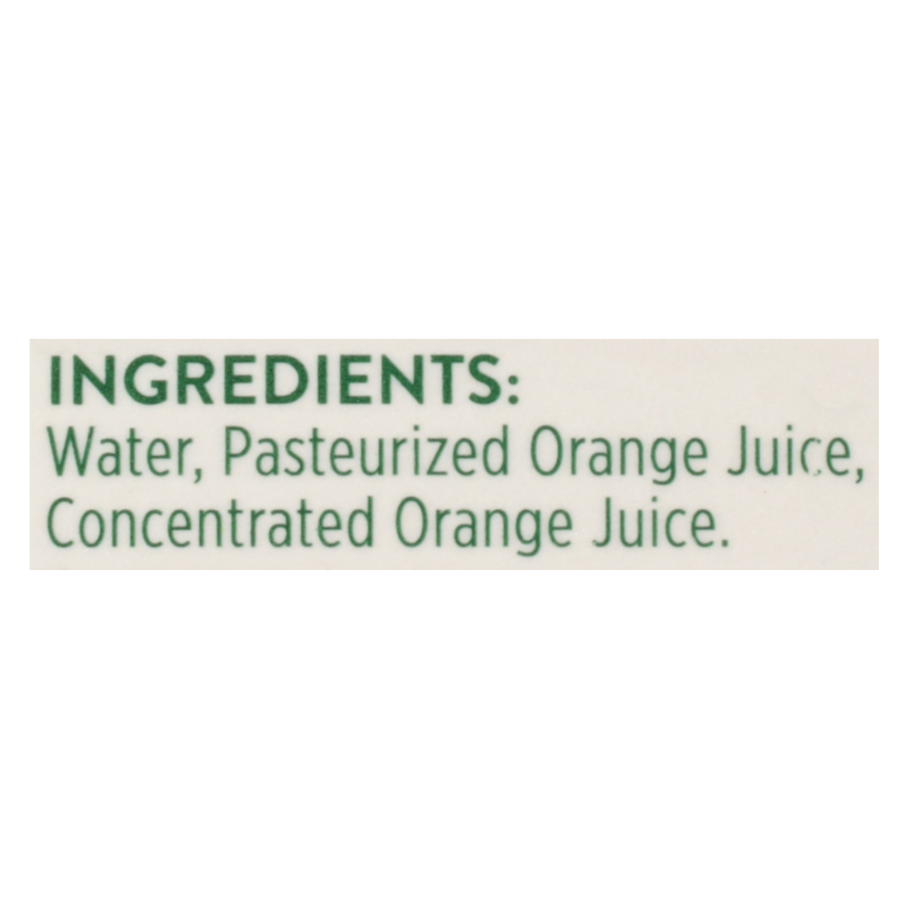 Florida's Natural Orange Juice, No Pulp-Ingredients