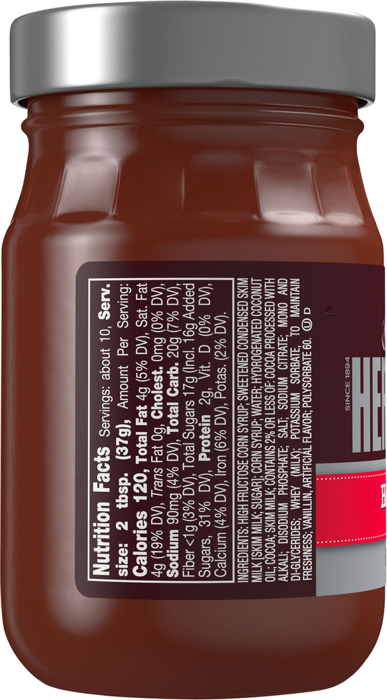 Hershey's Topping, Hot Fudge-Planogram-Left
