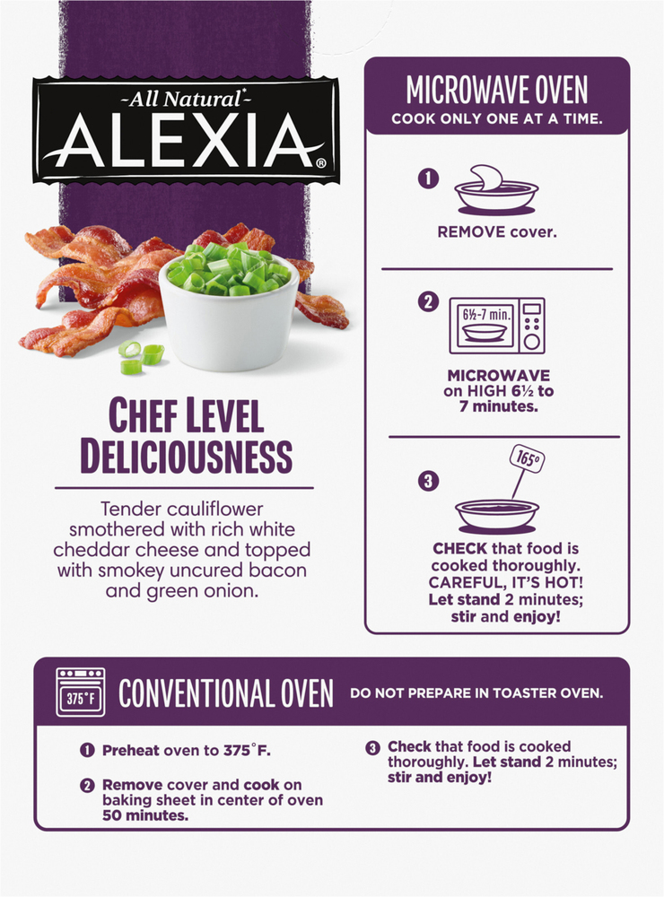 Alexia Cauliflower, Loaded-Planogram-Back