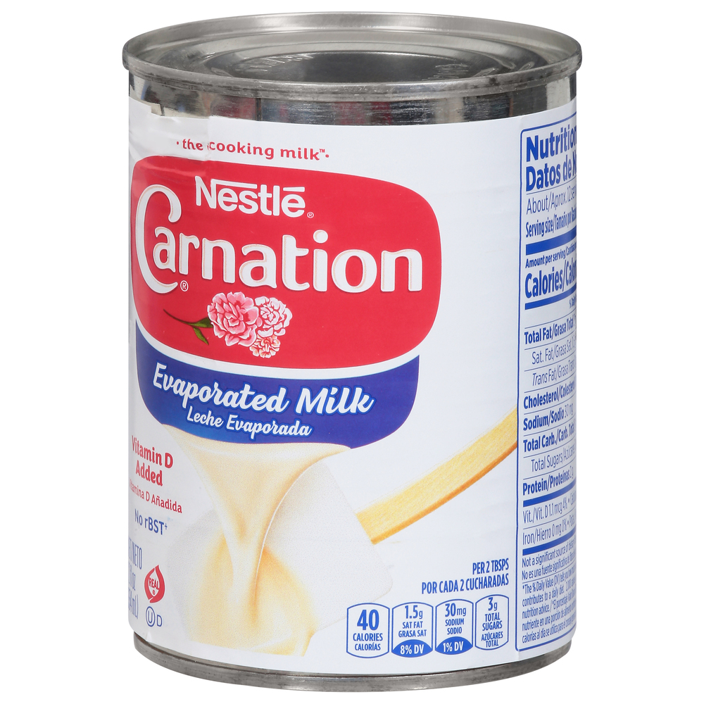 Carnation Evaporated Milk-Front-Right-Elevated