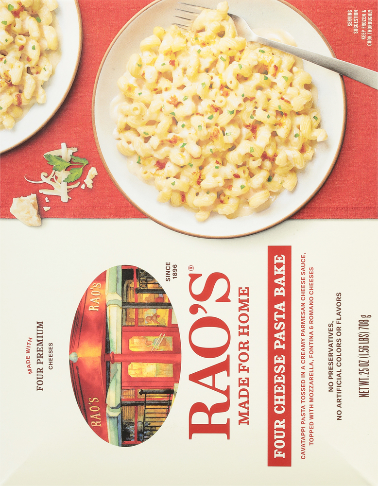 Rao's Four Cheese Pasta Bake-Planogram-Back
