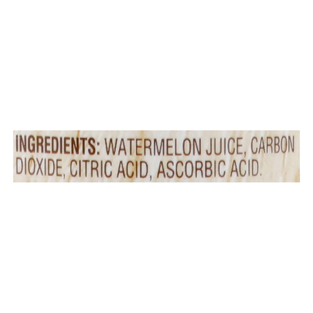 Raley's Purely Made Sparkling Juice, Watermelon-Ingredients