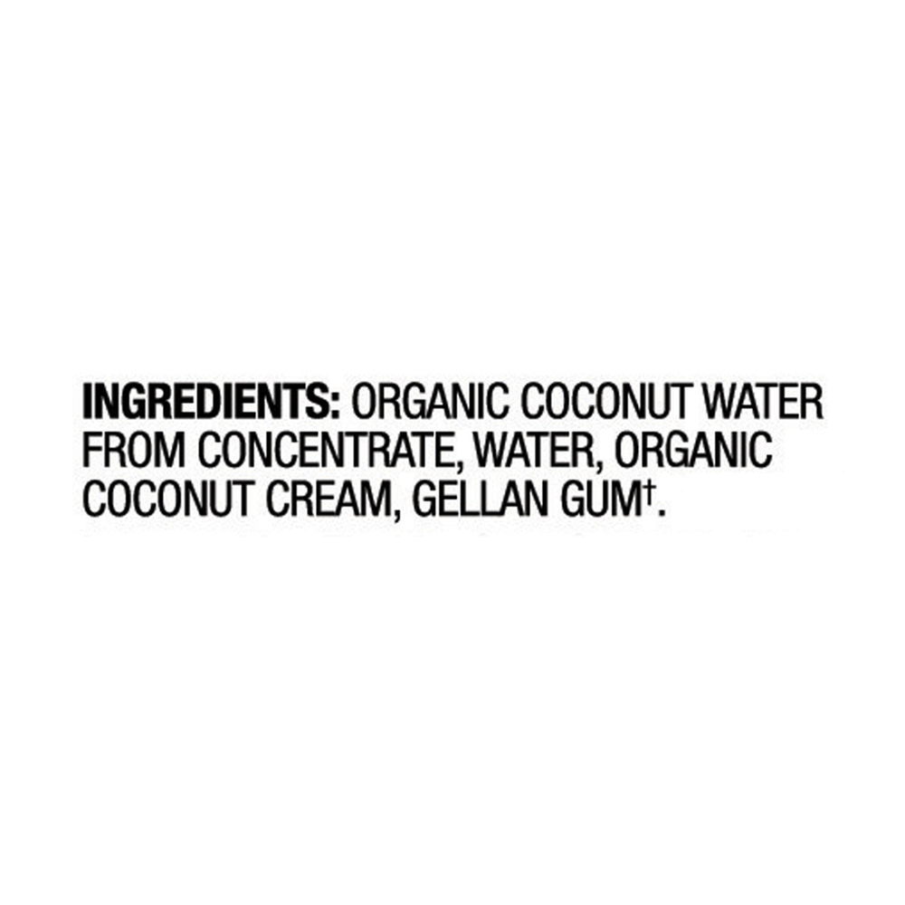 Vita Coco Coconut Milk, Original-Ingredients