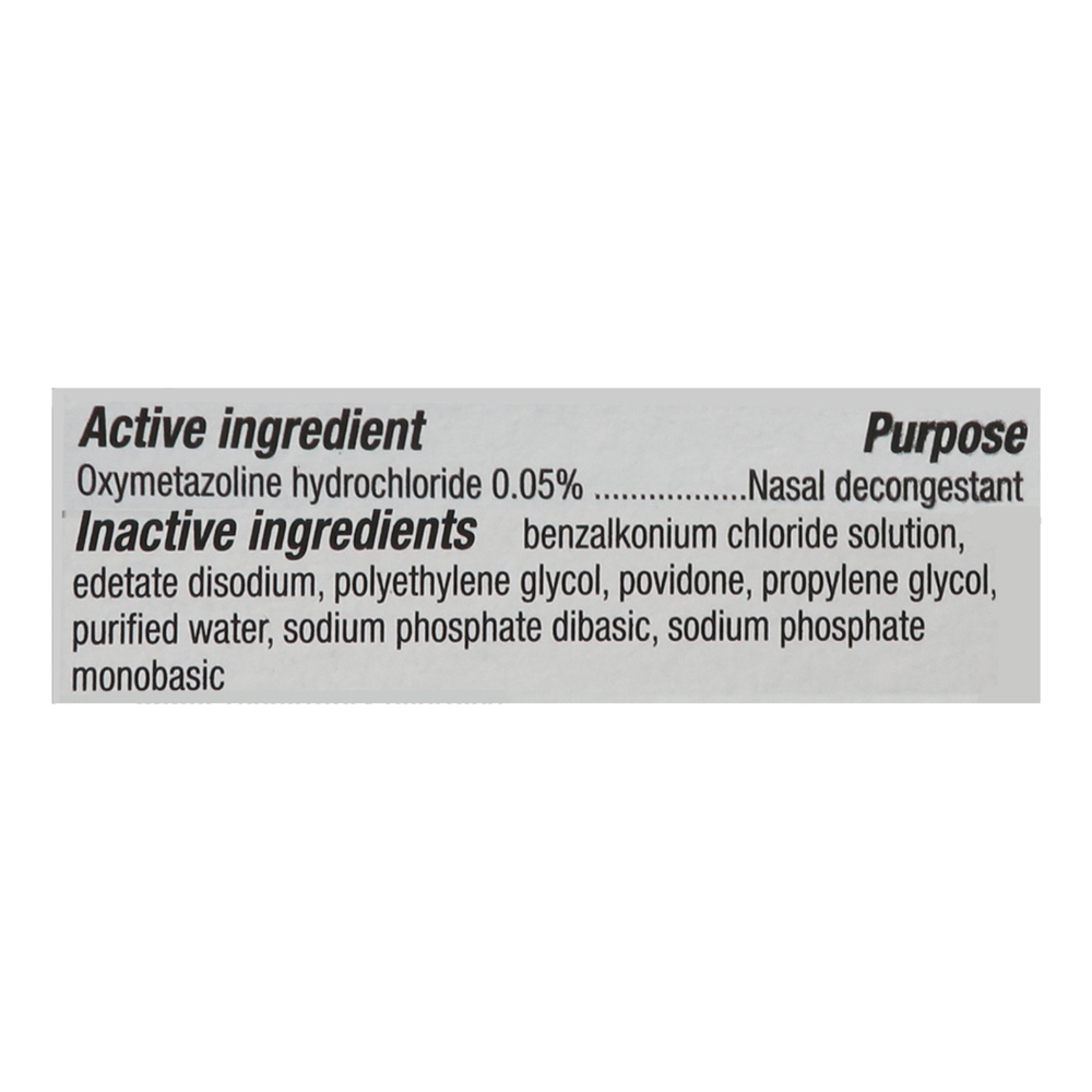 Afrin ingredients store