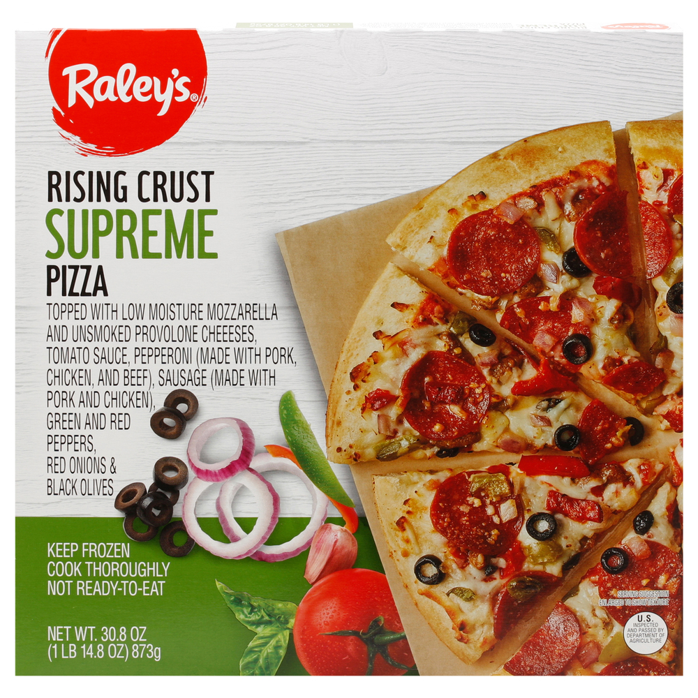 Raley's Pizza, Rising Crust, Supreme-Main