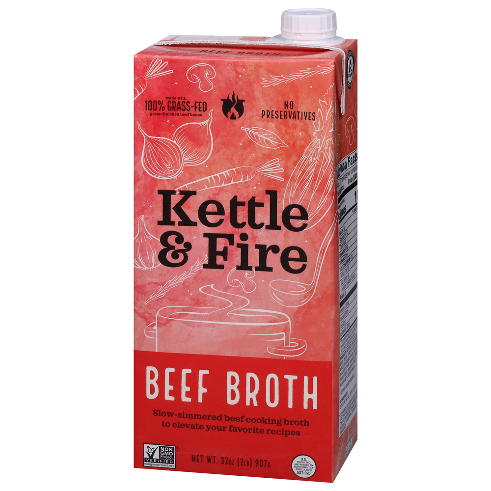 Kettle & Fire Broth, Beef-Front-Right-Elevated