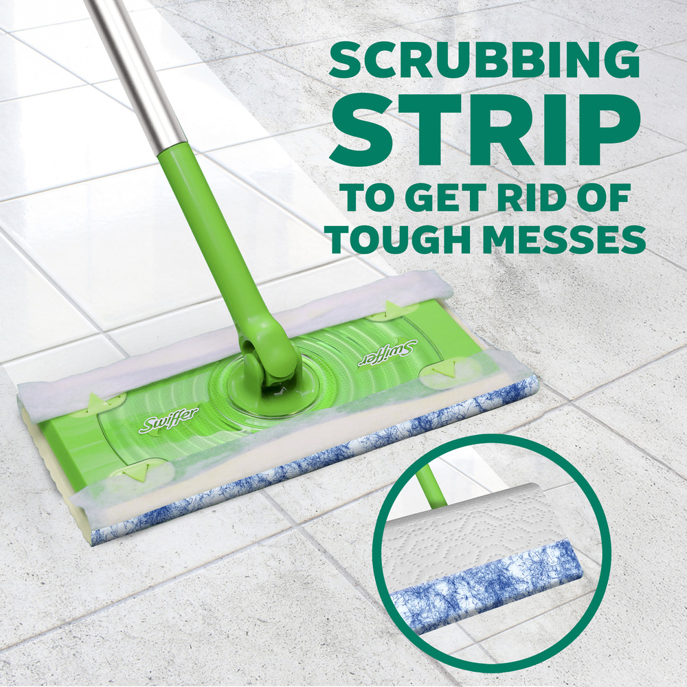 Swiffer Sweeper Swiffer Sweeper Dry + Wet Floor Kit (1 Sweeper, 10 ...