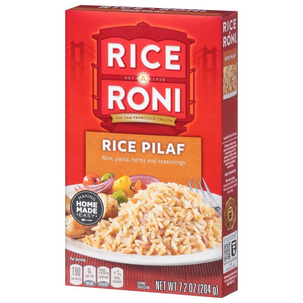 Rice-A-Roni Rice Pilaf-Front-Right-Elevated