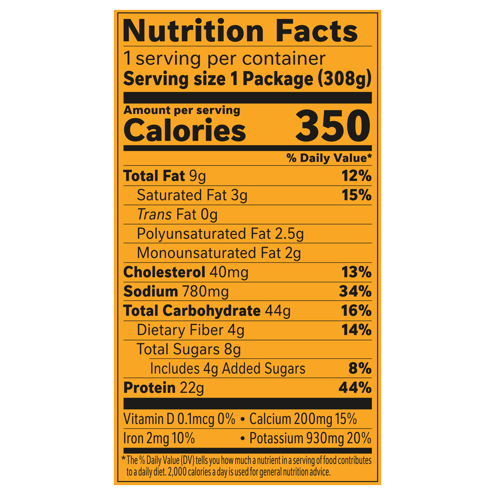 Lean Cuisine Protein Kick Chicken Parmesan-Nutrition-Facts