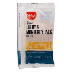 Raley's Colby Jack Cheese, Sliced