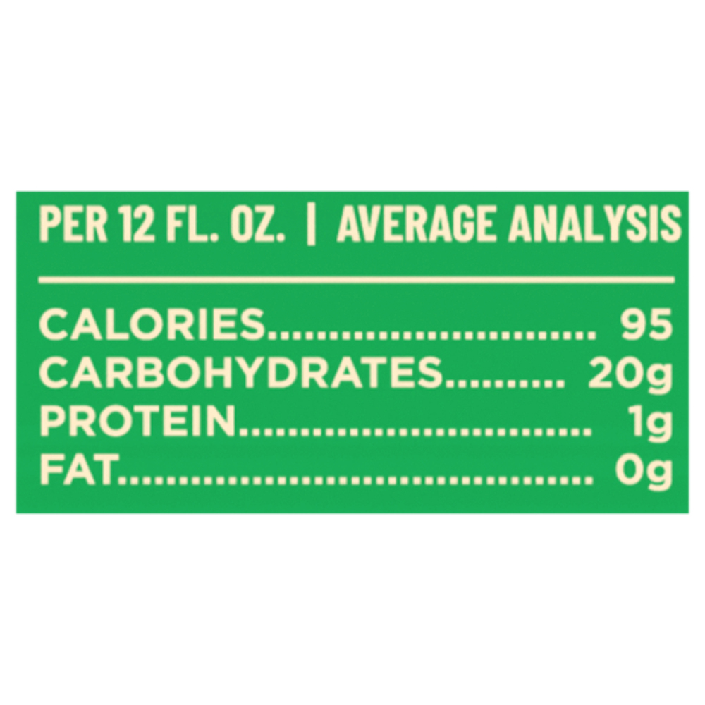 Sierra Nevada Beer, Non-Alcoholic, IPA, Trail Pass-Nutrition-Facts