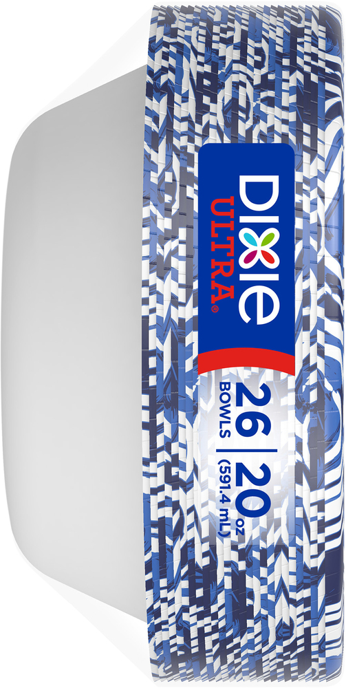 Dixie Ultra Bowls, Ultimate Strength-Planogram-Left