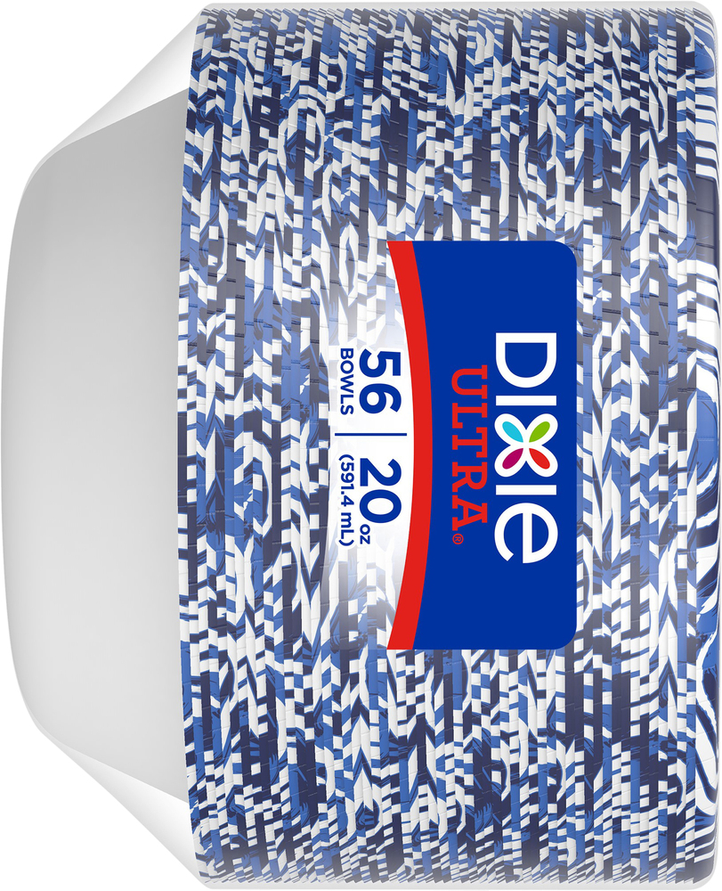 Dixie Ultra Bowls, Ultimate Strength, 20 Ounce-Planogram-Left
