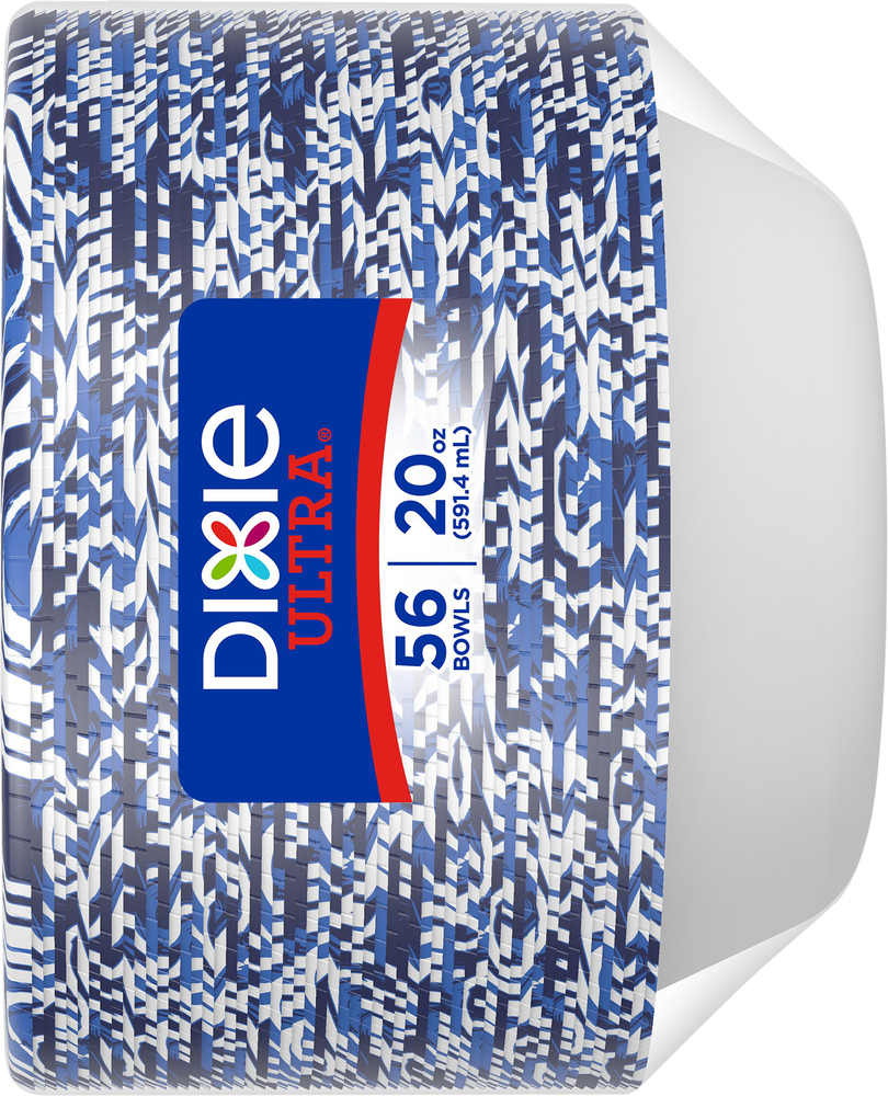 Dixie Ultra Bowls, Ultimate Strength, 20 Ounce-Planogram-Right