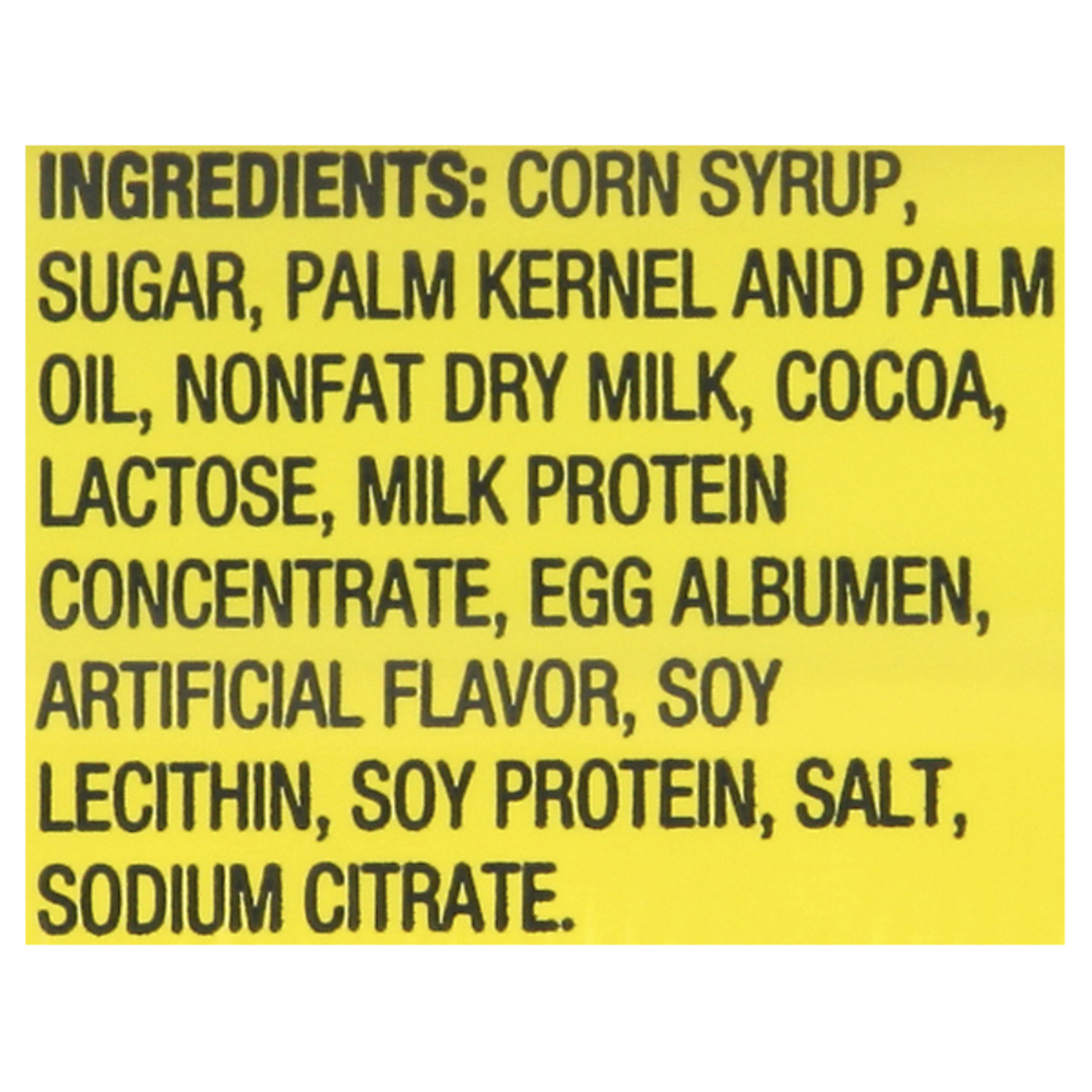 Charleston Chew Nougat, Vanilla-Ingredients