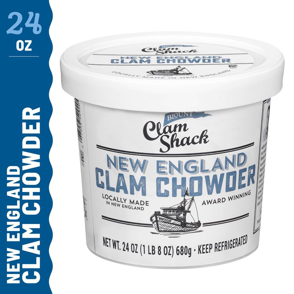 Blount Clam Shack Clam Chowder, New England-Main