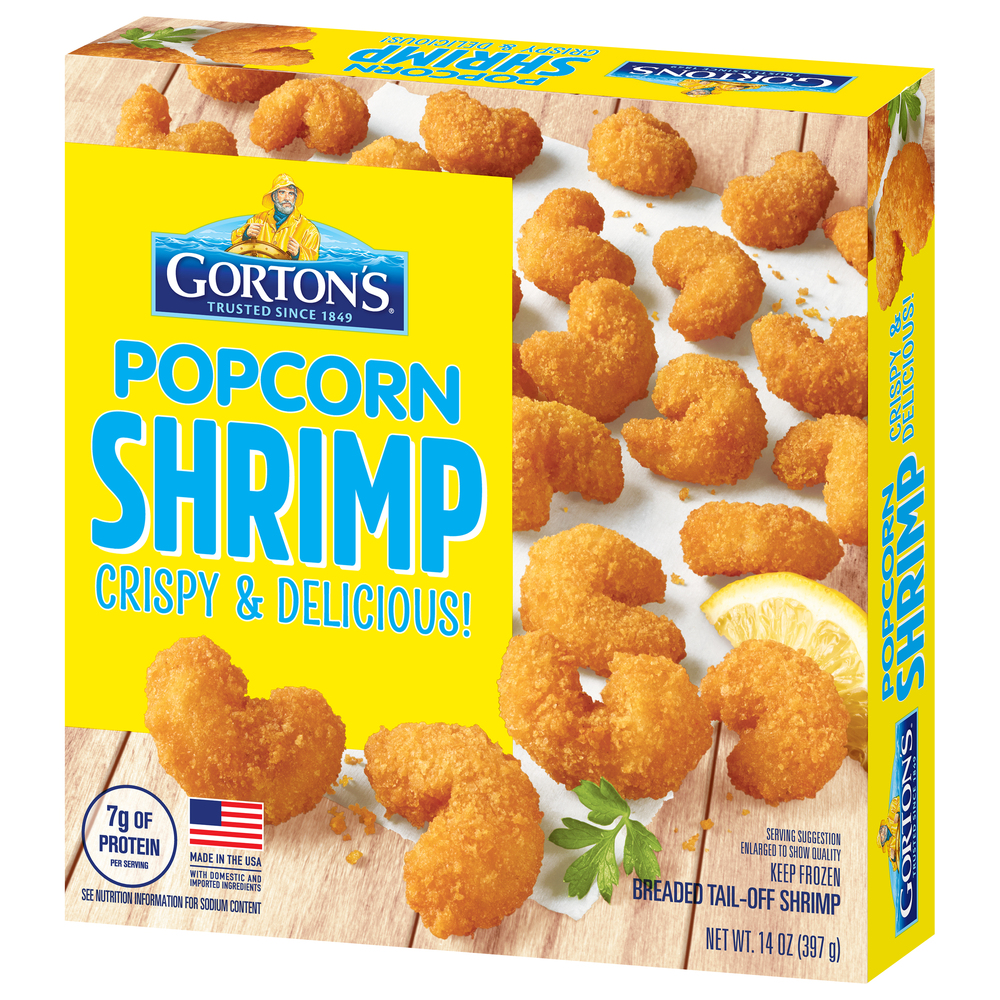 Gorton's Popcorn Shrimp-Front-Right-Elevated