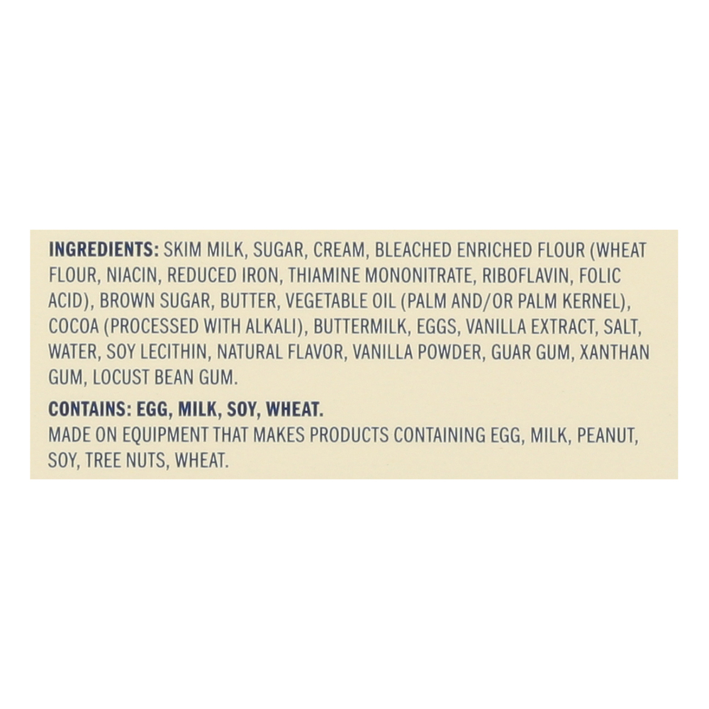 Tillamook Ice Cream Sandwiches, Vanilla Bean-Ingredients