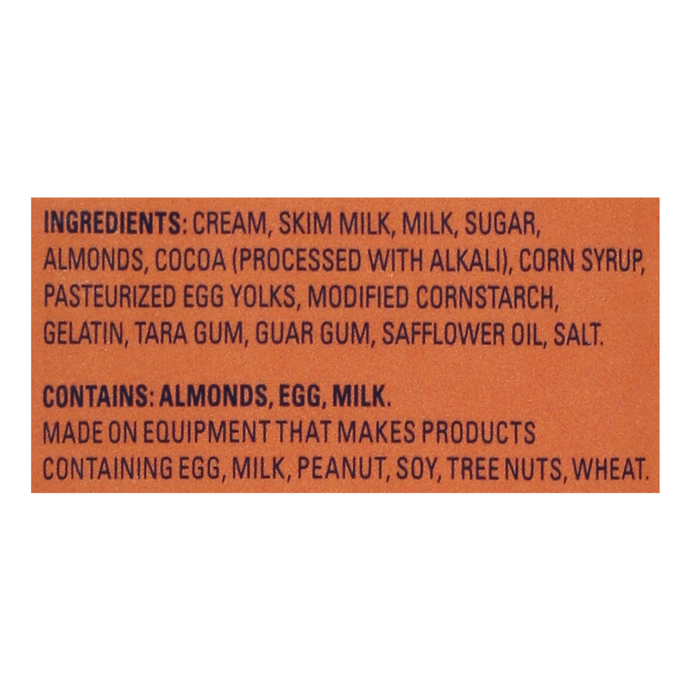 Tillamook Ice Cream, Rocky Road-Ingredients