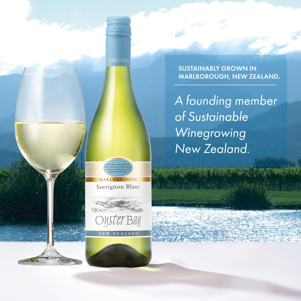 Oyster Bay Oyster Bay Sauvignon Blanc White Wine-Planogram-Back
