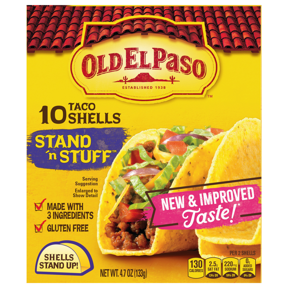 Old El Paso Stand 'n Stuff Taco Shells-Main