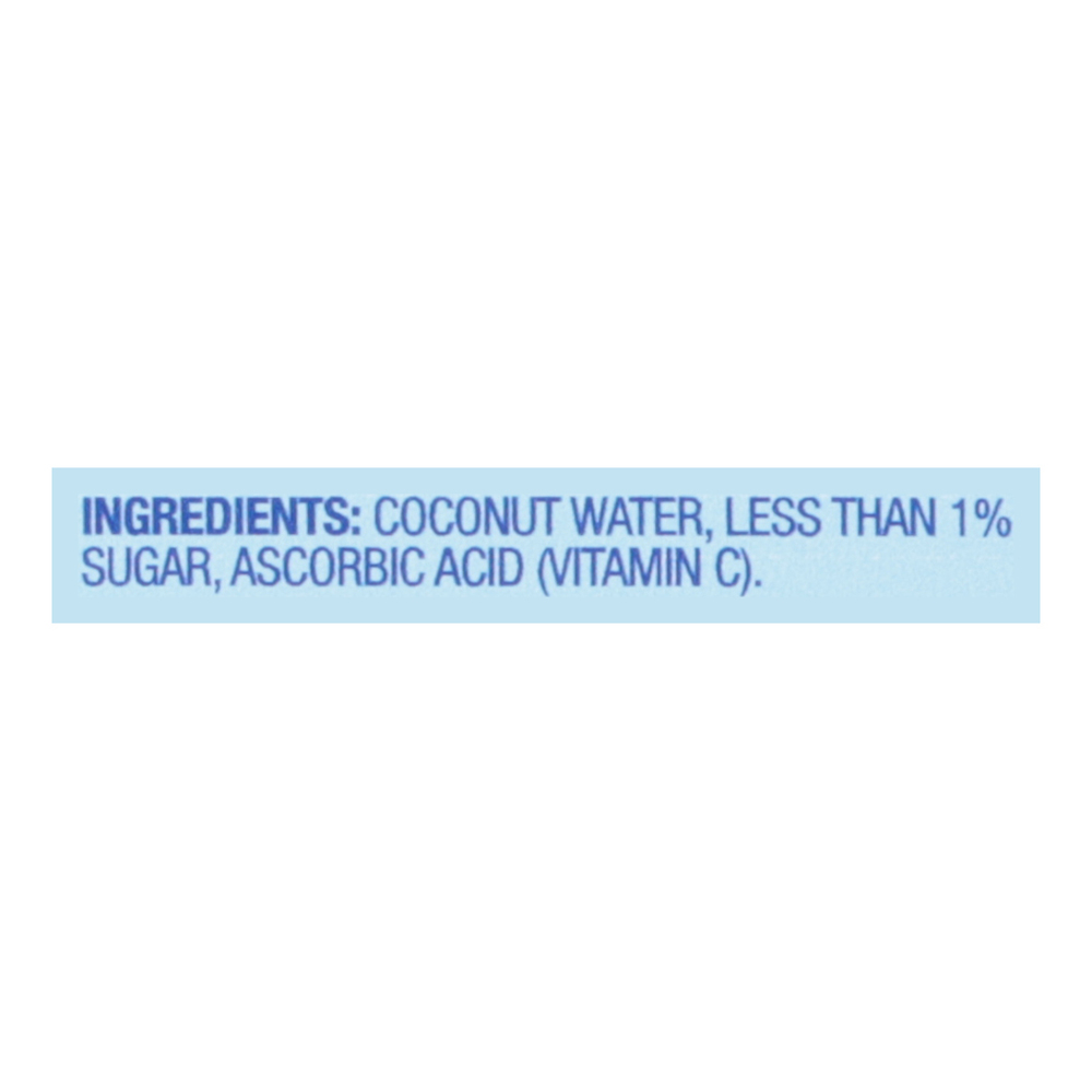 Vita Coco Coconut Water, The Original-Ingredients