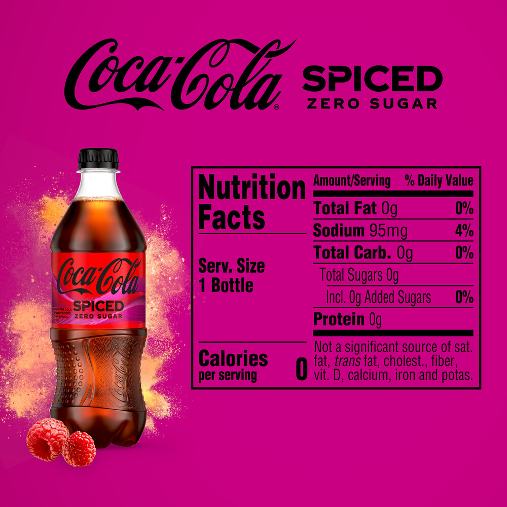 coca cola raspberry zero