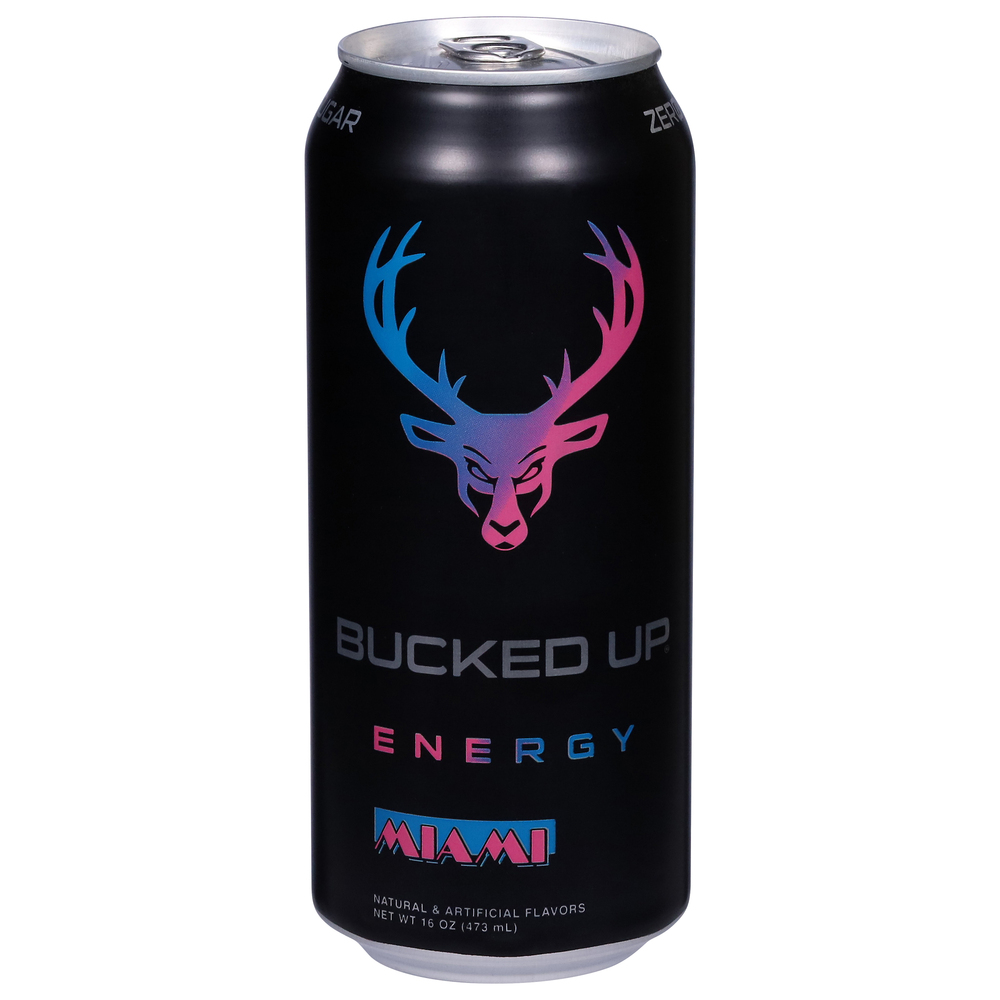 Bucked Up Energy Drink, Miami-Main
