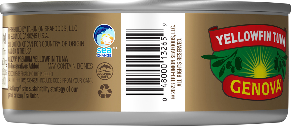 Genova Yellowfin Tuna in Olive Oil-Planogram-Left