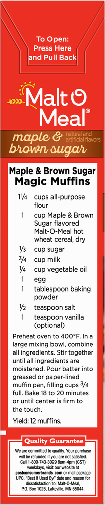malt sugar content