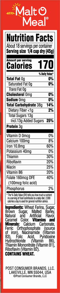 malt sugar content