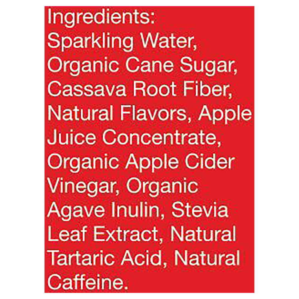 Poppi Prebiotic Soda, Classic Cola-Ingredients