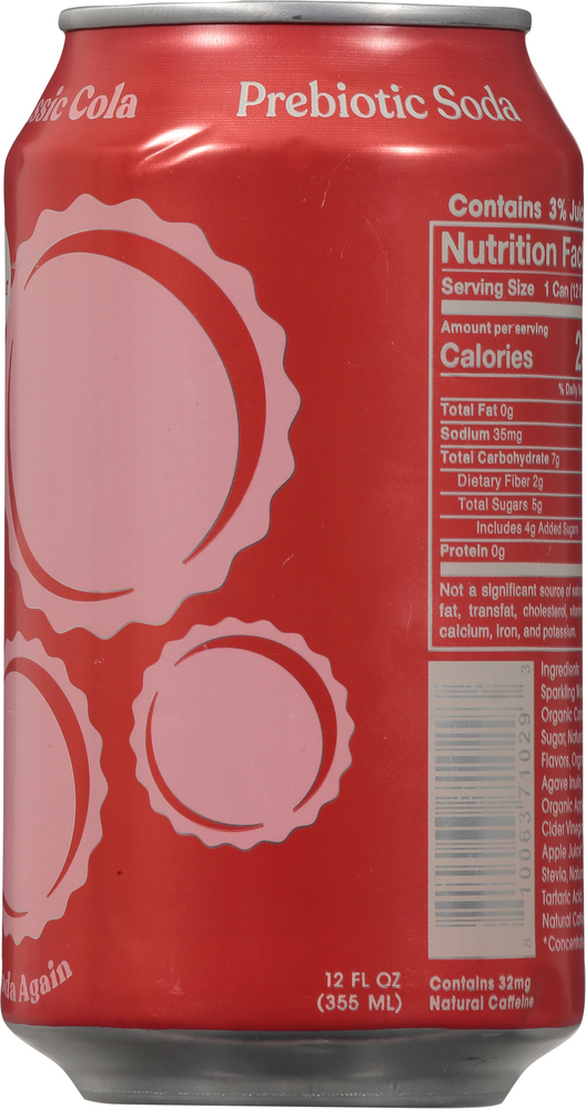 Poppi Prebiotic Soda, Classic Cola-Planogram-Right