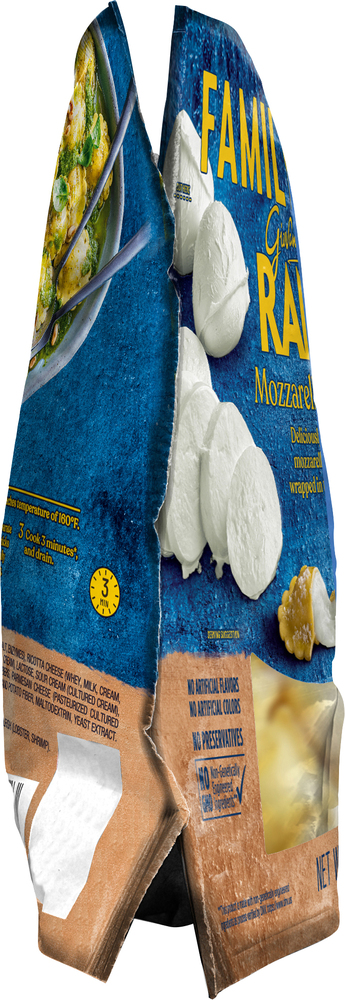 Rana Ravioli, Mozzarella Cheese, Family Size-Planogram-Left
