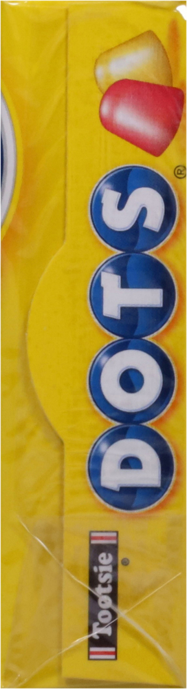 dots candy yellow box