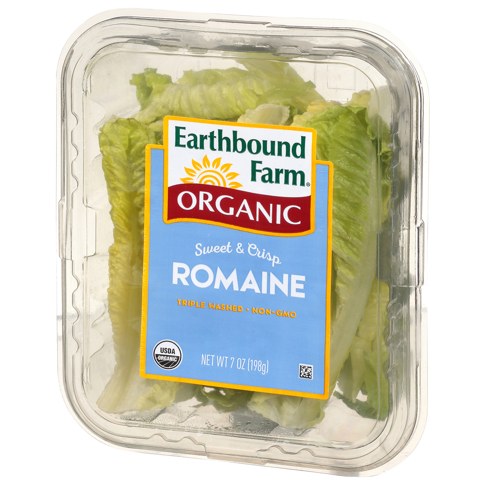 Earthbound Farm Organic Organic Romaine Hearts-Front-Right-Elevated