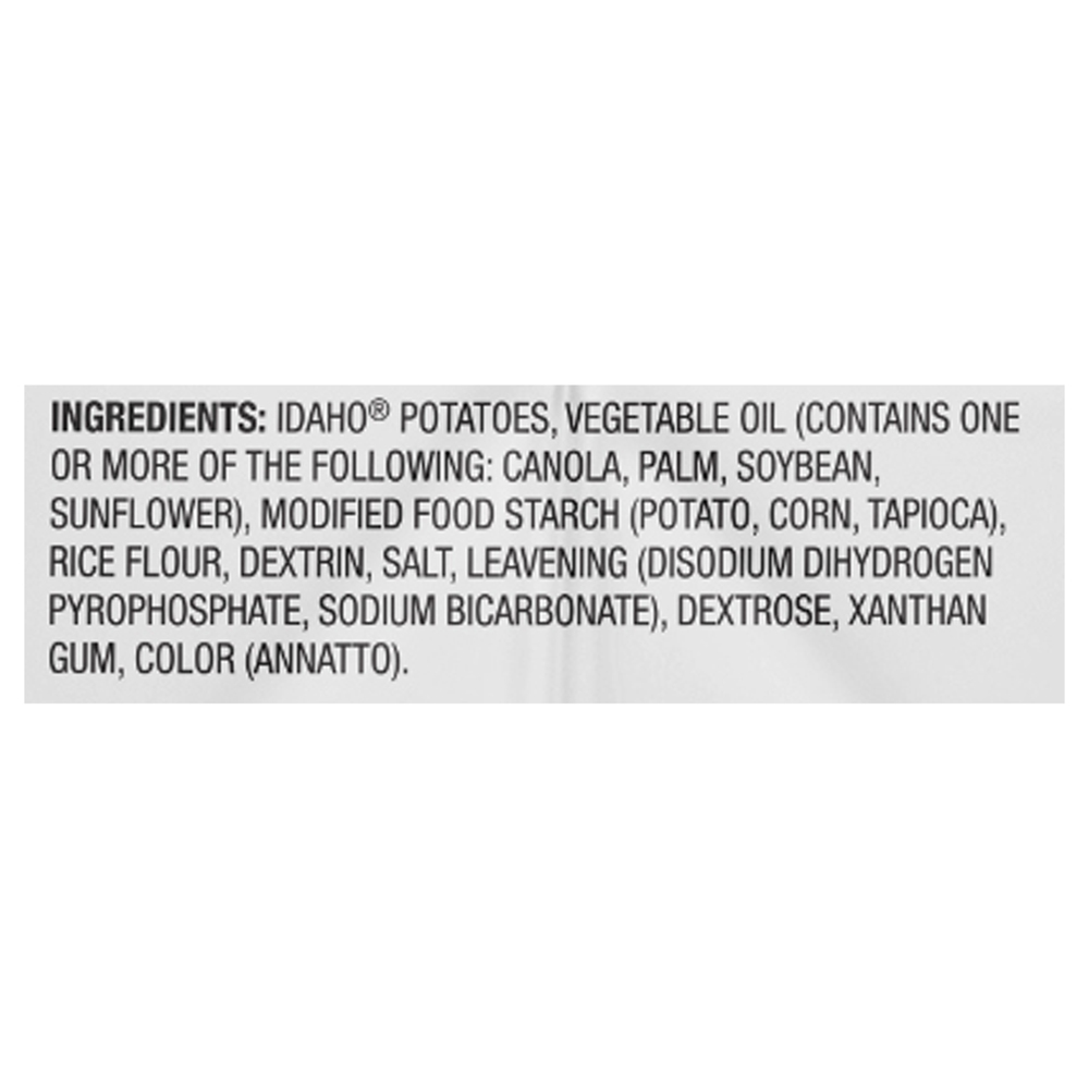 Lamb Weston Fries, Shoestring-Ingredients