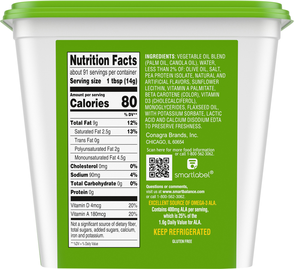 Smart Balance Buttery Spread, Original-Planogram-Right